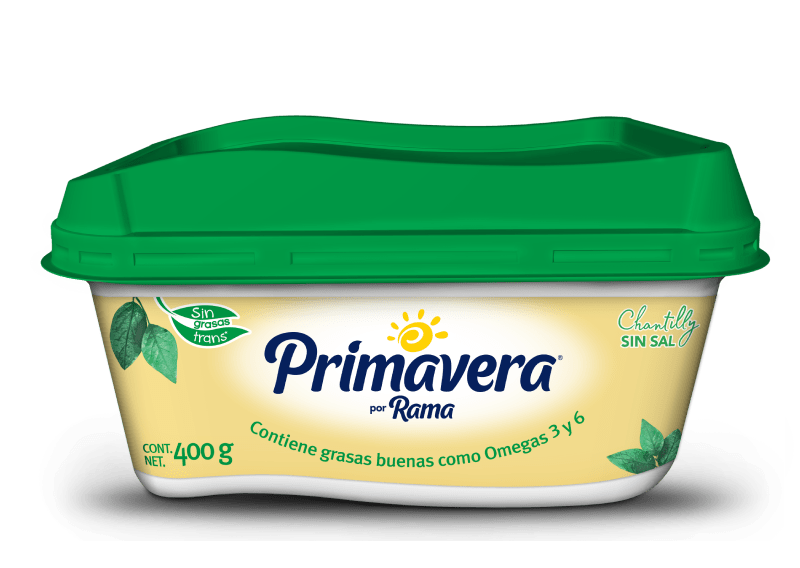 Primavera Chantilly Sin Sal